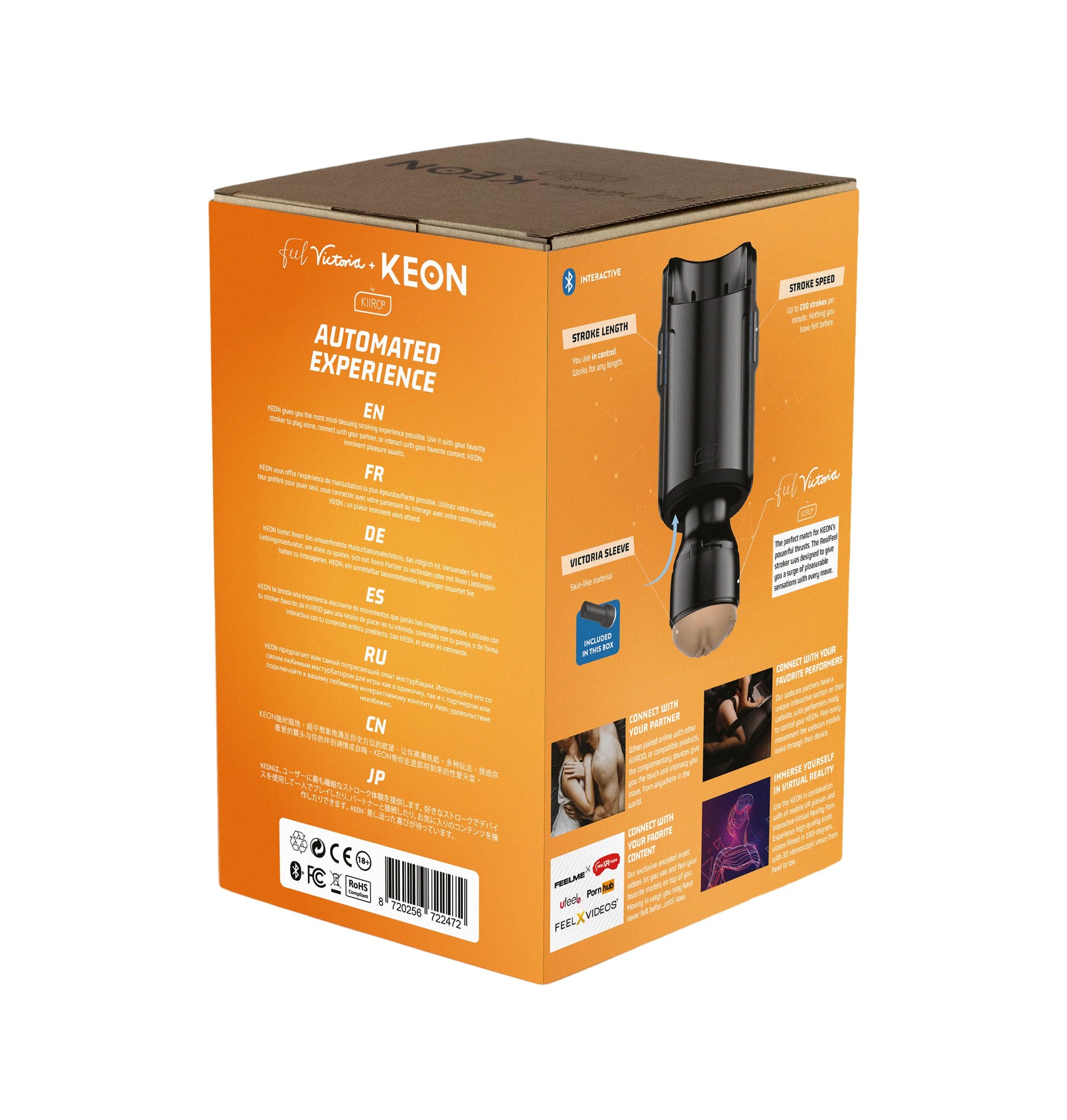 Keon & FeelVictoria Stroker Combo Pack | Kiiroo